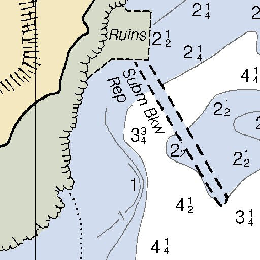 Skoot Cove Shemya Island Map by National Oceanographic & Atmospheric ...