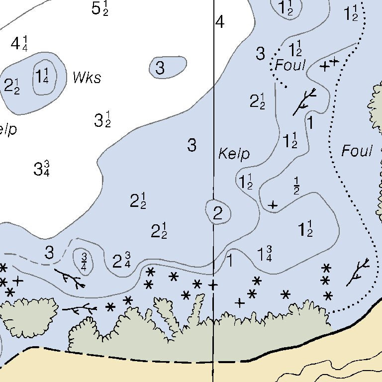 Alcan Harbor Shemya Island Map by National Oceanographic & Atmospheric ...