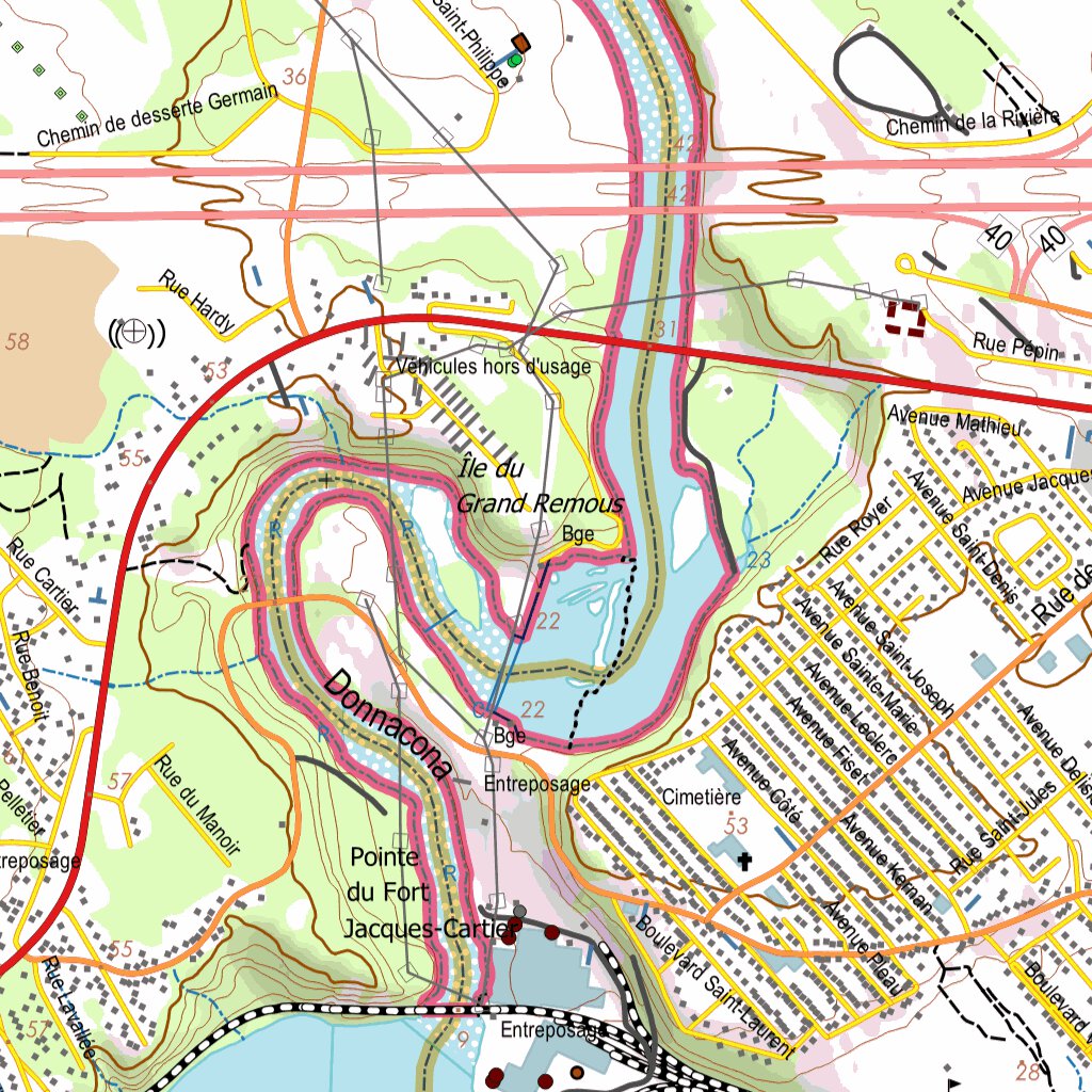021L12 PORTNEUF Map by GPS Quebec inc. | Avenza Maps