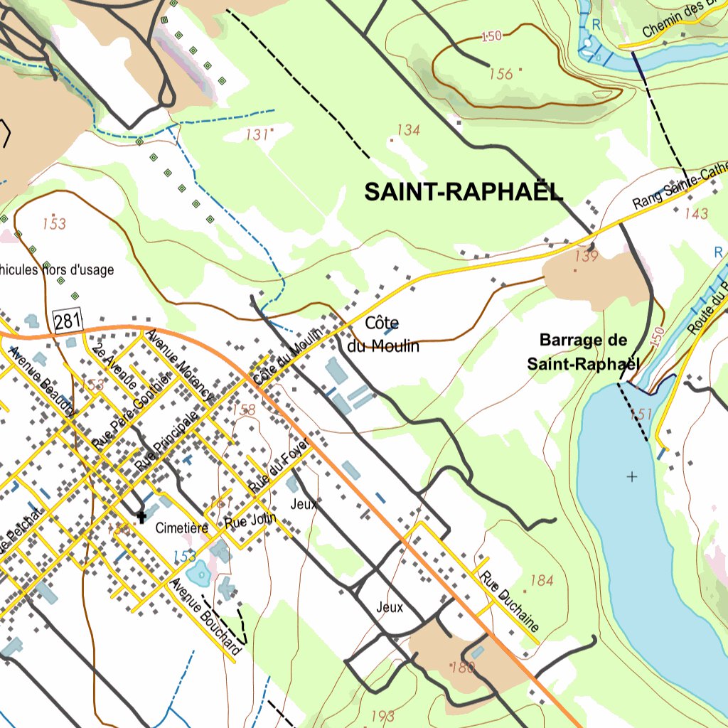 021L15 SAINT-RAPHAEL Map by GPS Quebec inc. | Avenza Maps