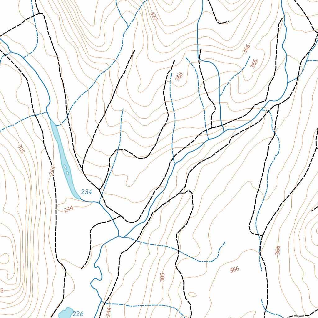 022K02 LAC GAILLARD Map by GPS Quebec inc. | Avenza Maps