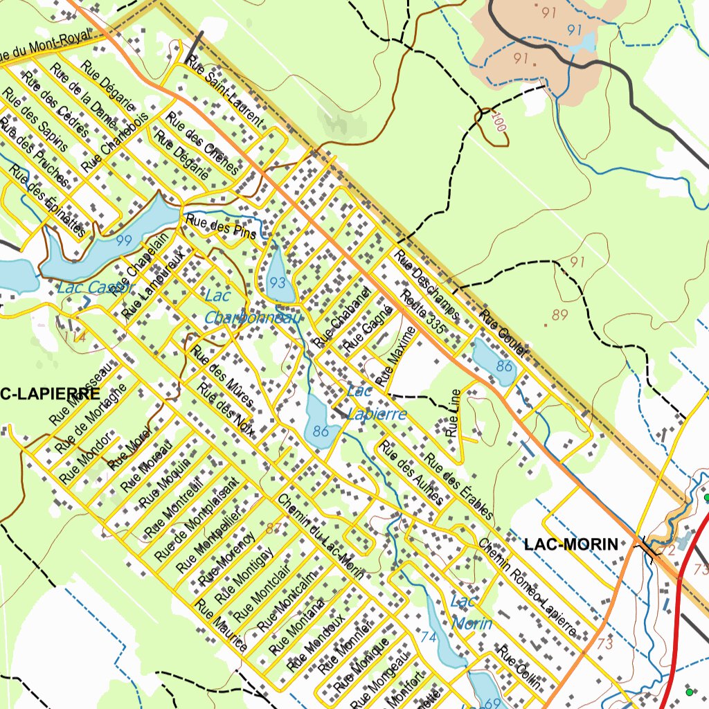 031H13 LAURENTIDES Map by GPS Quebec inc. | Avenza Maps
