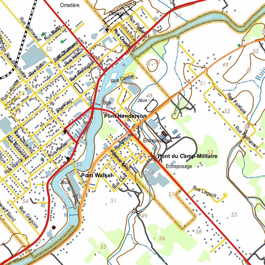 031G01 HUNTINGDON Map by GPS Quebec inc. | Avenza Maps
