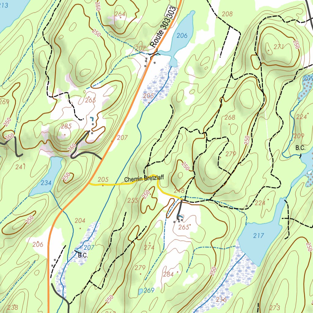 031F16 KAZABAZUA Map by GPS Quebec inc. | Avenza Maps