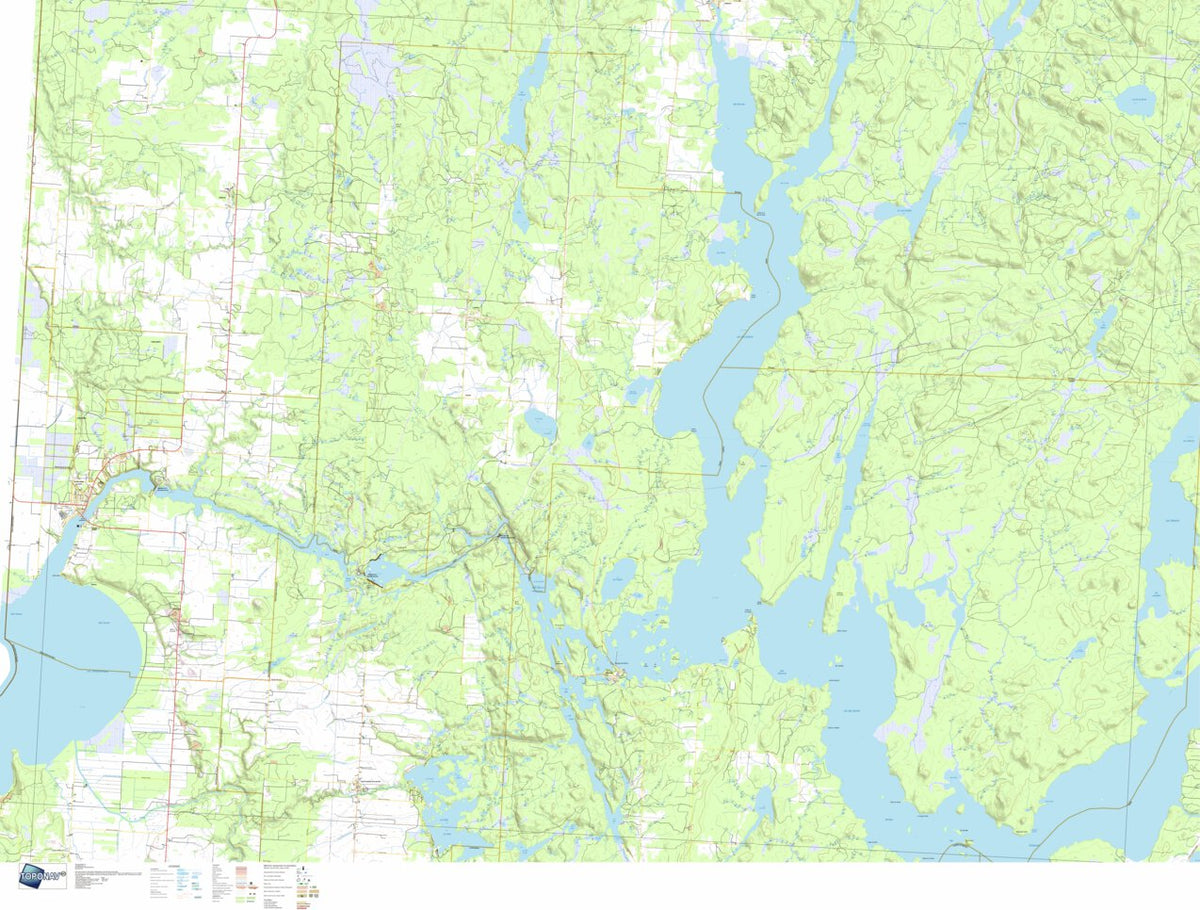 031M11 ANGLIERS Map by GPS Quebec inc. | Avenza Maps