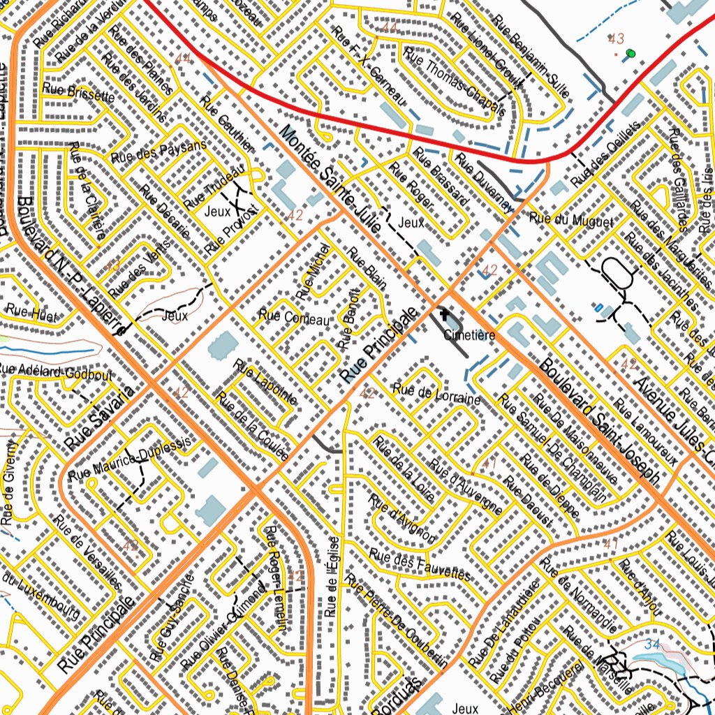 031H11 BELOEIL Map by GPS Quebec inc. | Avenza Maps