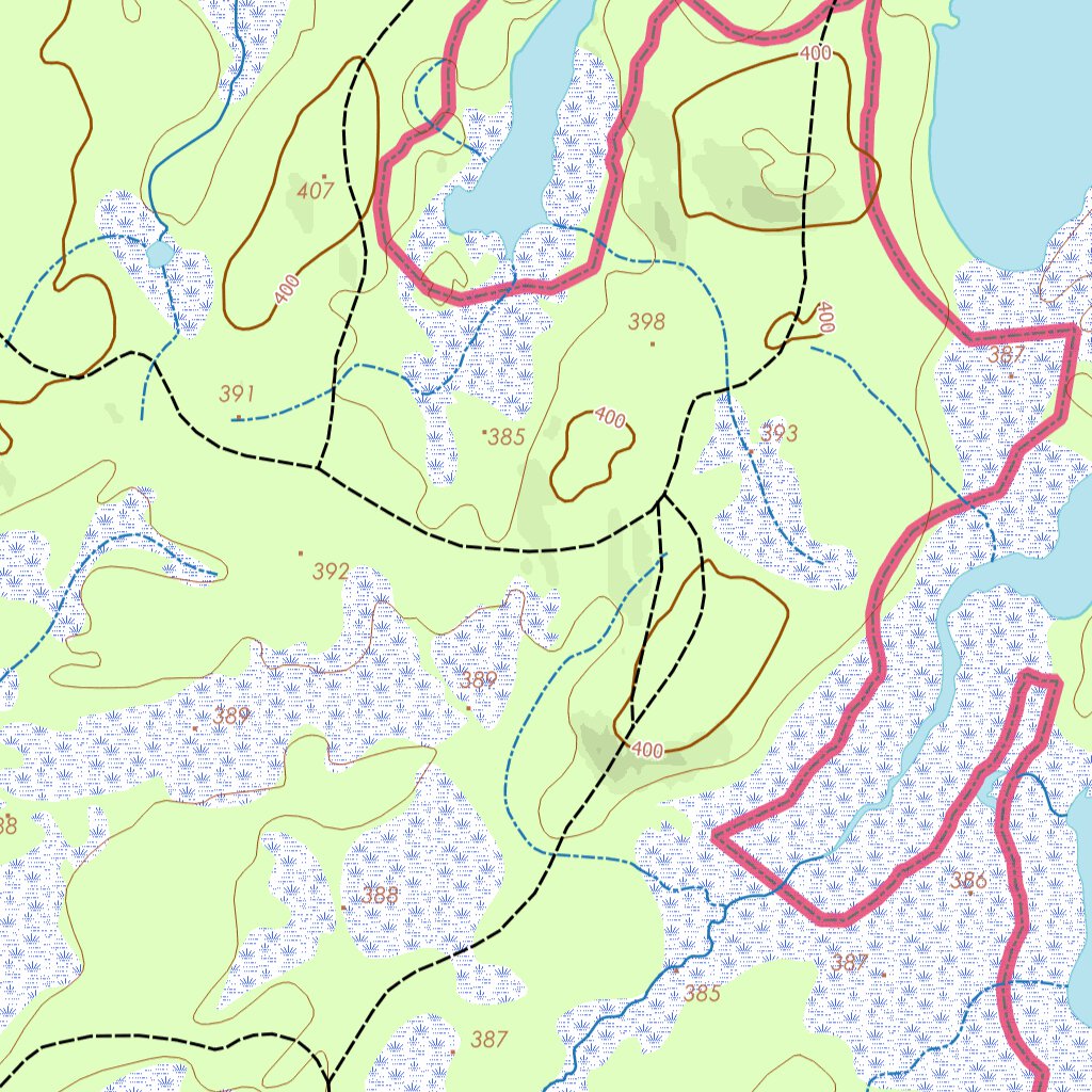 032G03 LAC HEBERT Map by GPS Quebec inc. | Avenza Maps