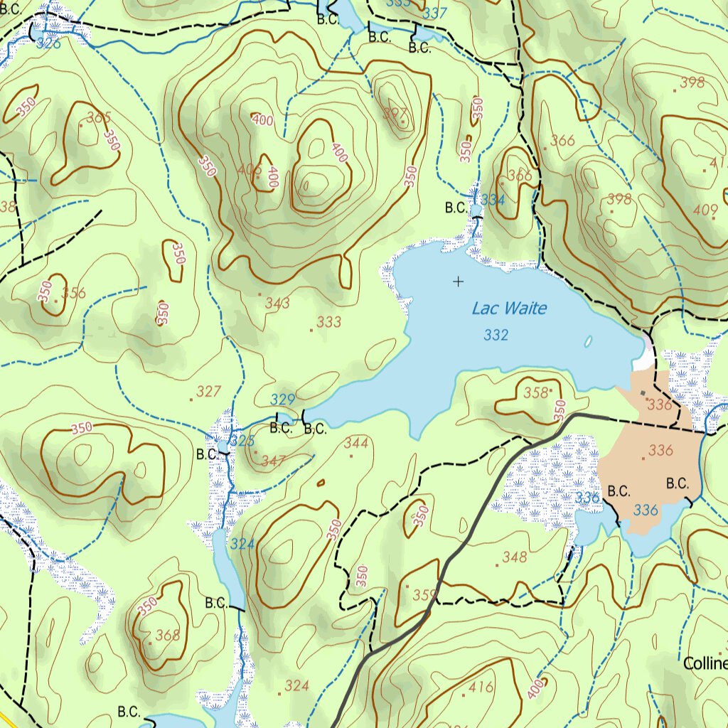 032D06 RIVIERE KANASUTA Map by GPS Quebec inc. | Avenza Maps