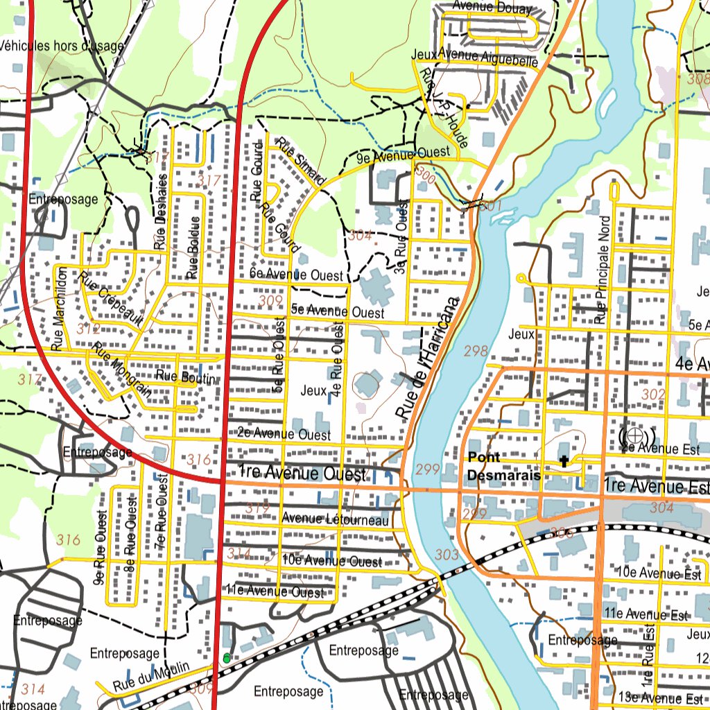 032D09 AMOS Map by GPS Quebec inc. | Avenza Maps