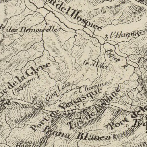 BAGNÈRE DE LUCHON 1860 Map by RAFAELA 1777 | Avenza Maps
