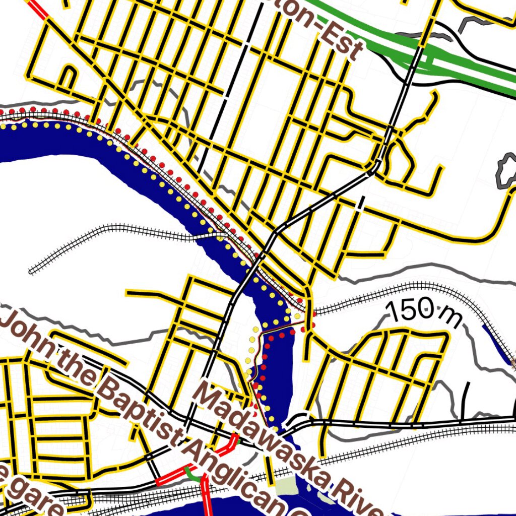 dot120 Map by Fiddlehead Canoes | Avenza Maps