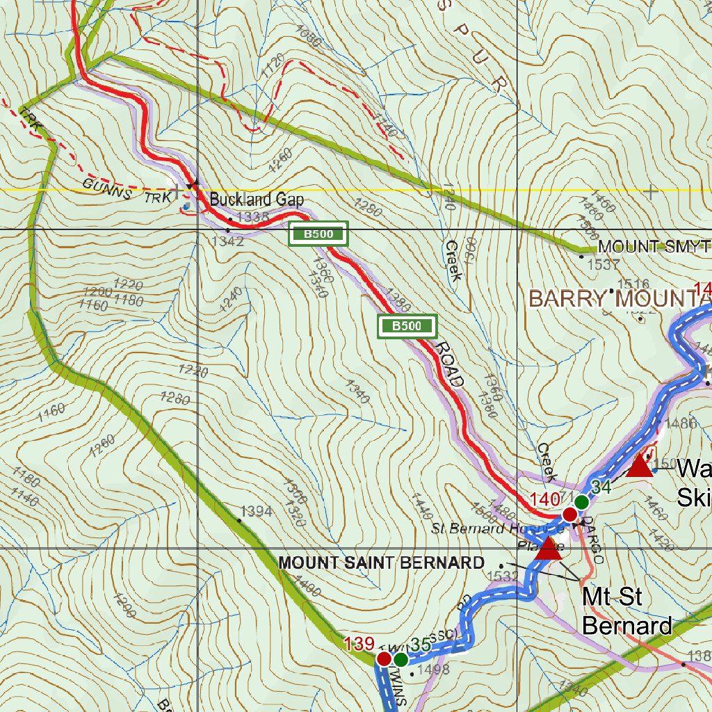 GSER 2023 100 Mile Map by Terrainium Pty Ltd | Avenza Maps