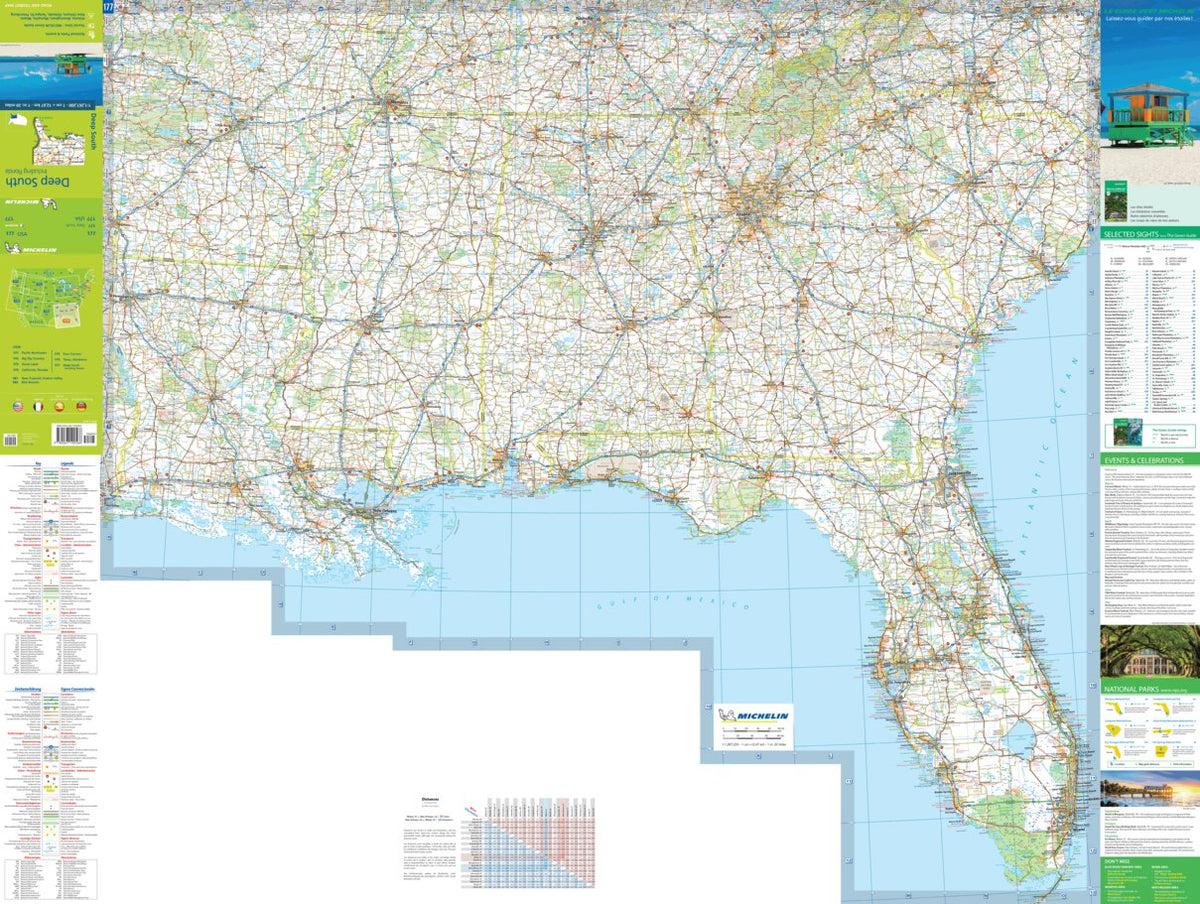 Le Sud Américain Map by Michelin | Avenza Maps