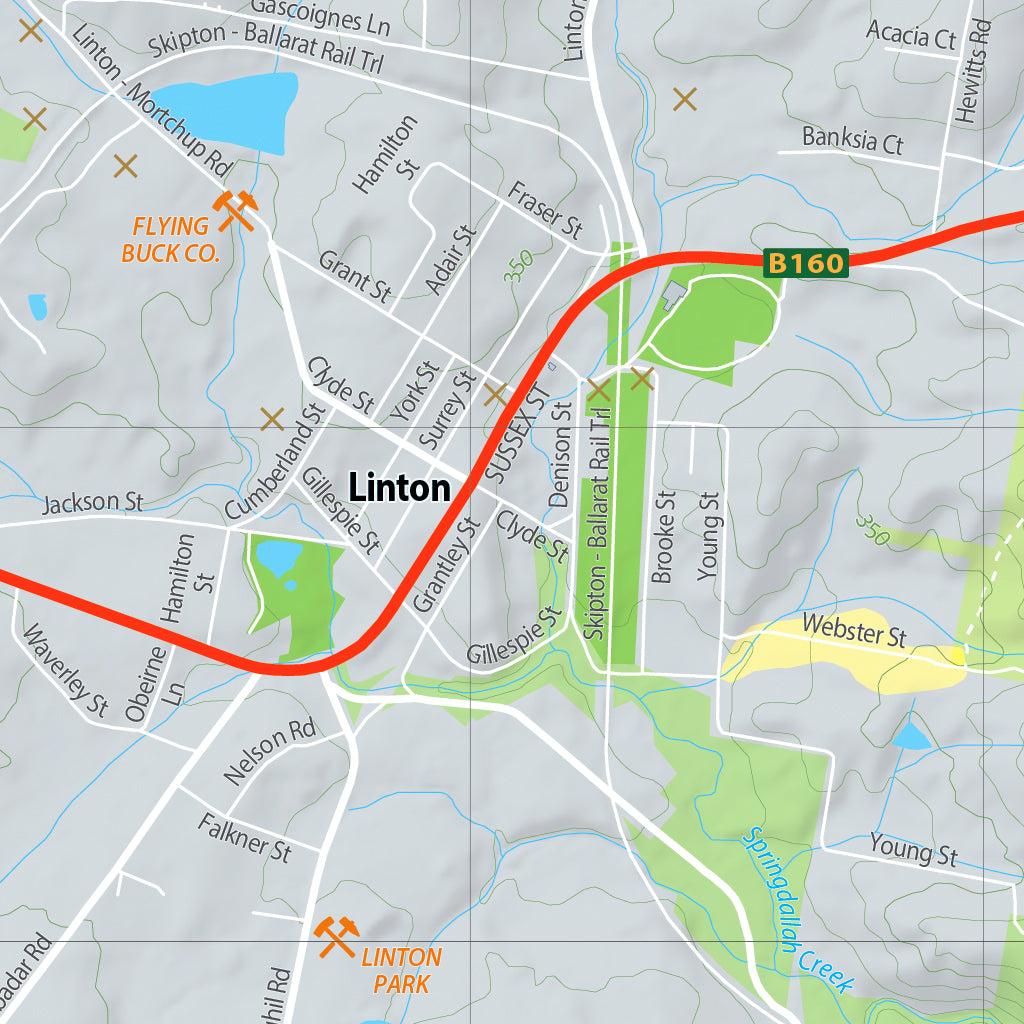 Linton - Gold Prospecting Map by Signal Prospecting | Avenza Maps