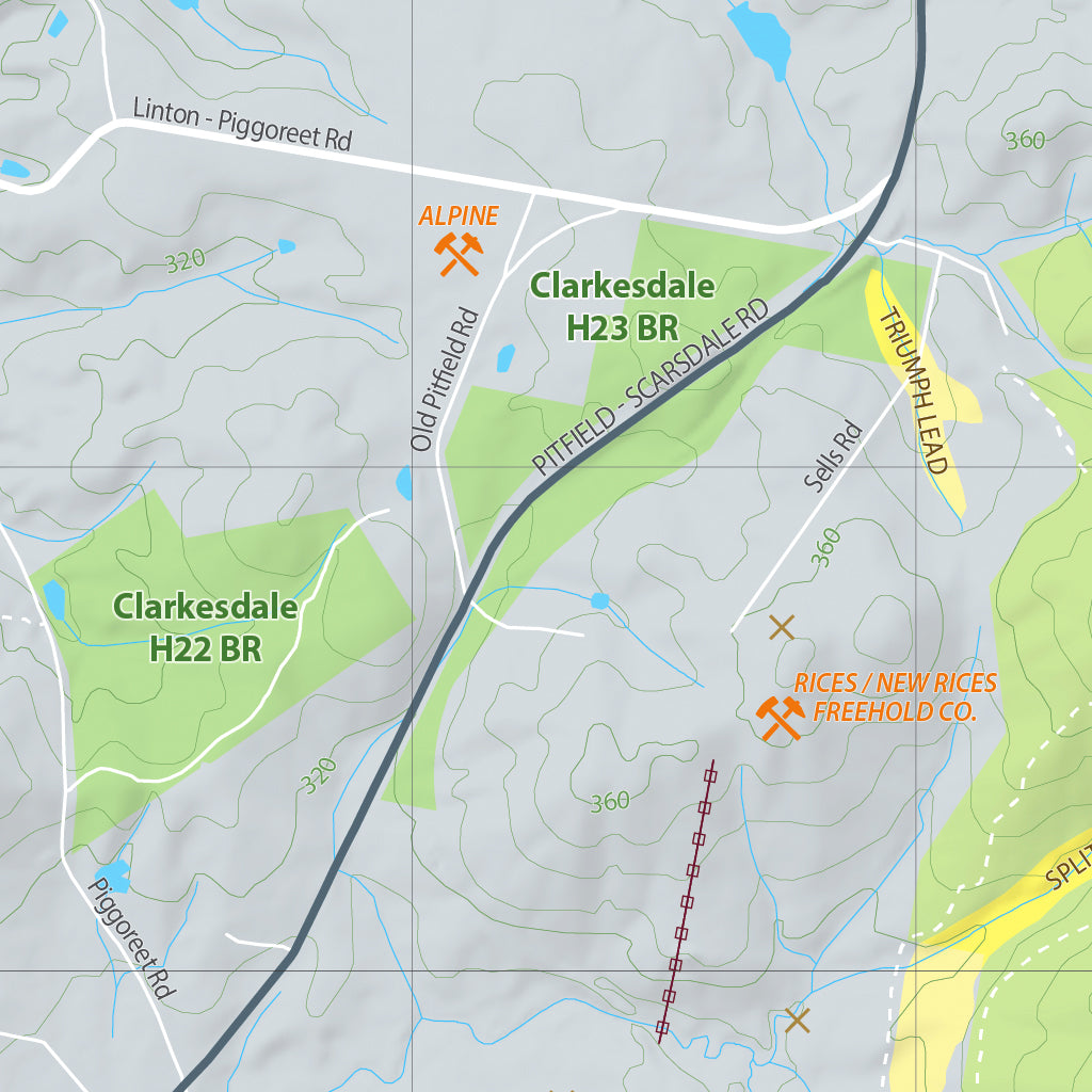 Smythesdale - Gold Prospecting Map by Signal Prospecting | Avenza Maps