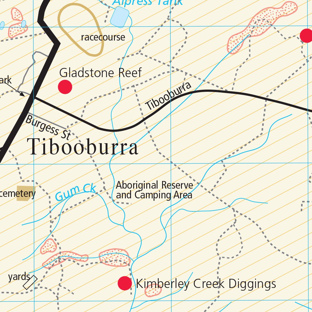 Tibooburra Goldfield Map by Doug Stone GOLD MAPS | Avenza Maps