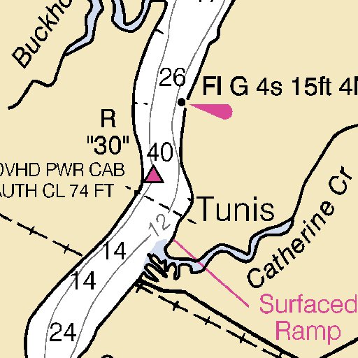 Chowan River Extension Map by National Oceanographic & Atmospheric ...