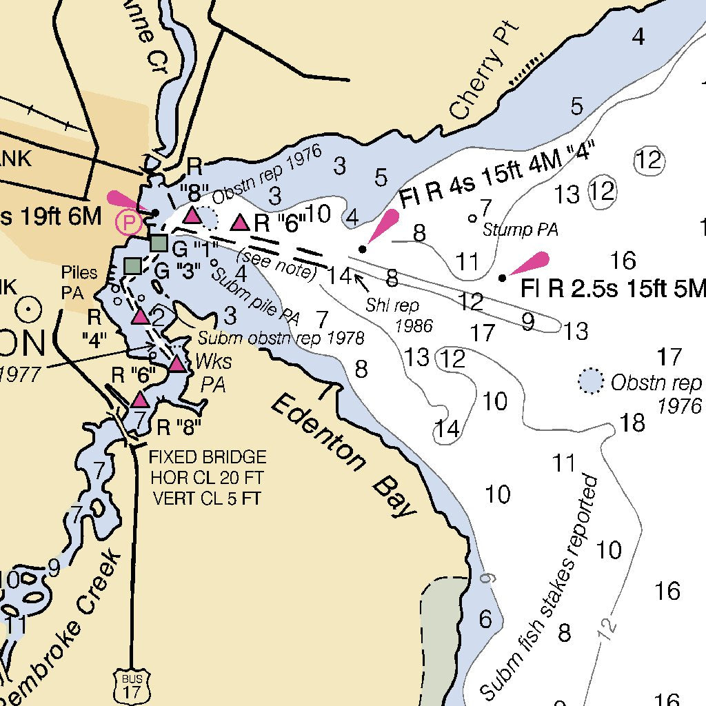 Cape Henry-Pamlico Snd Incl Albemarle Snd Va-Nc (10) Map by National ...