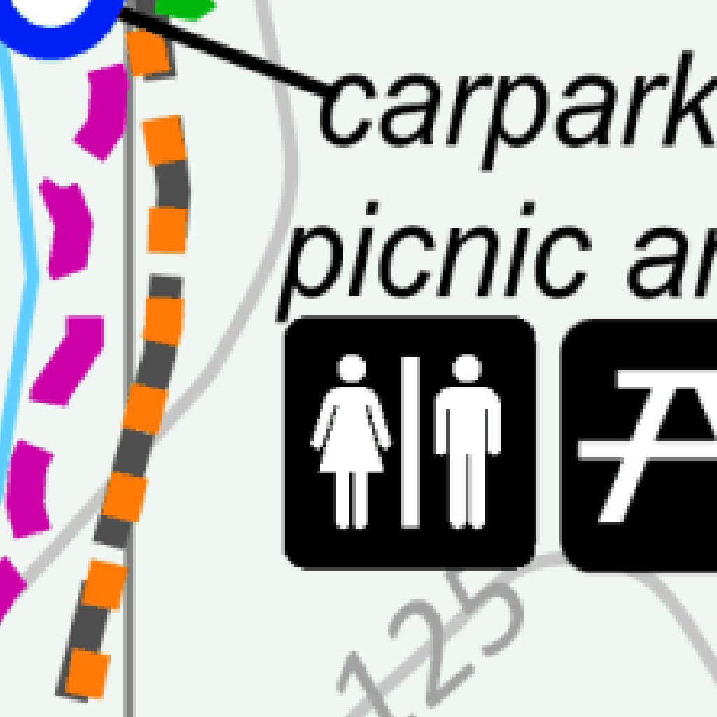 WalkGPS - Crooked Brook Forest Walk Area Map by WalkGPS | Avenza Maps