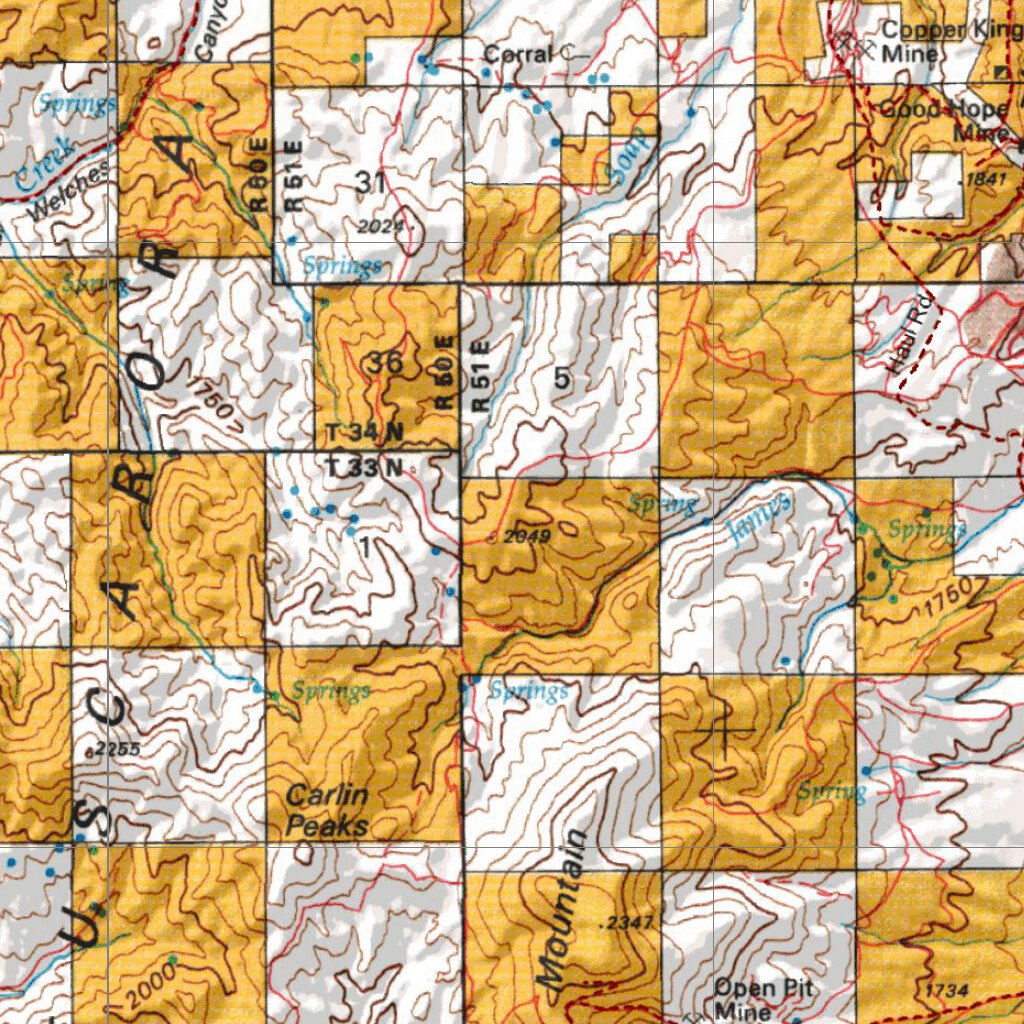 Nevada Unit 68 Land Ownership Map by Nevada HuntData LLC | Avenza Maps