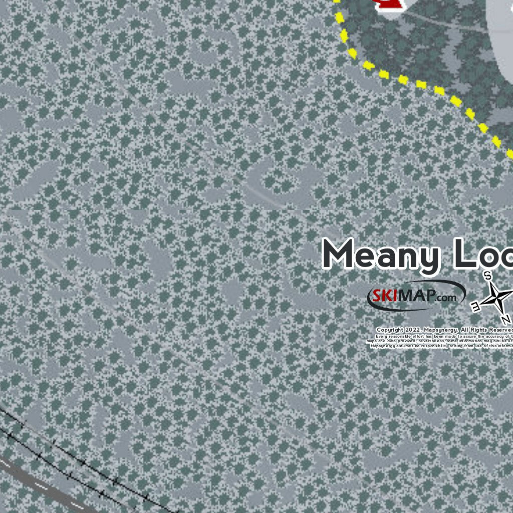 Meany Lodge Resort Map by Mapsynergy | Avenza Maps