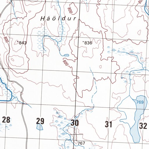 Sprengisandur (2001-586) Map by Landmalingar Islands | Avenza Maps