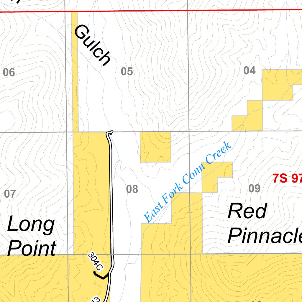 BLM CO GJFO Travel Management Map 3 Roan Creek by Bureau of Land ...