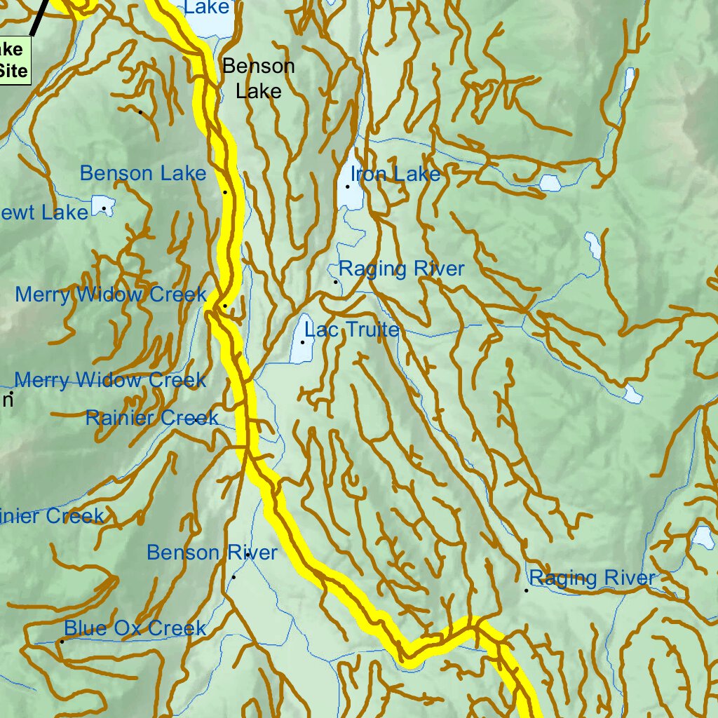 Vancouver Island Backroads BC - North Island 1000 Map by North island ...