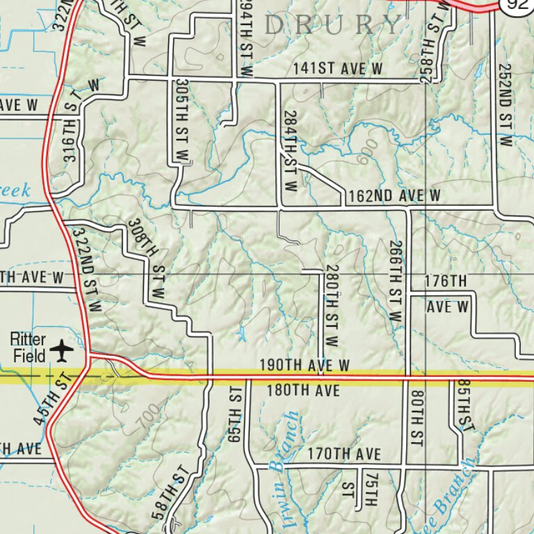 Illinois Atlas & Gazetteer Page 15 Map by Garmin | Avenza Maps
