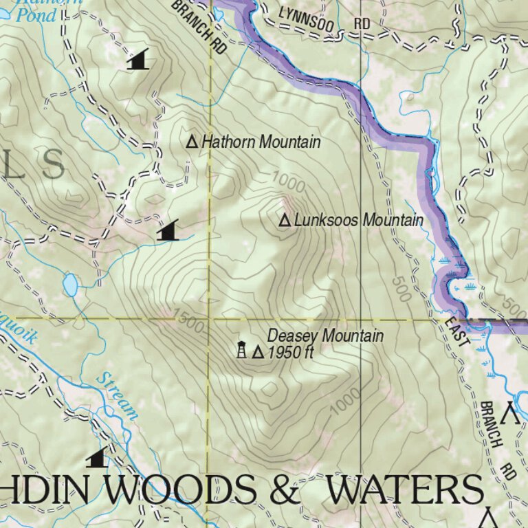 Maine Atlas & Gazetteer Map 51 by Garmin | Avenza Maps