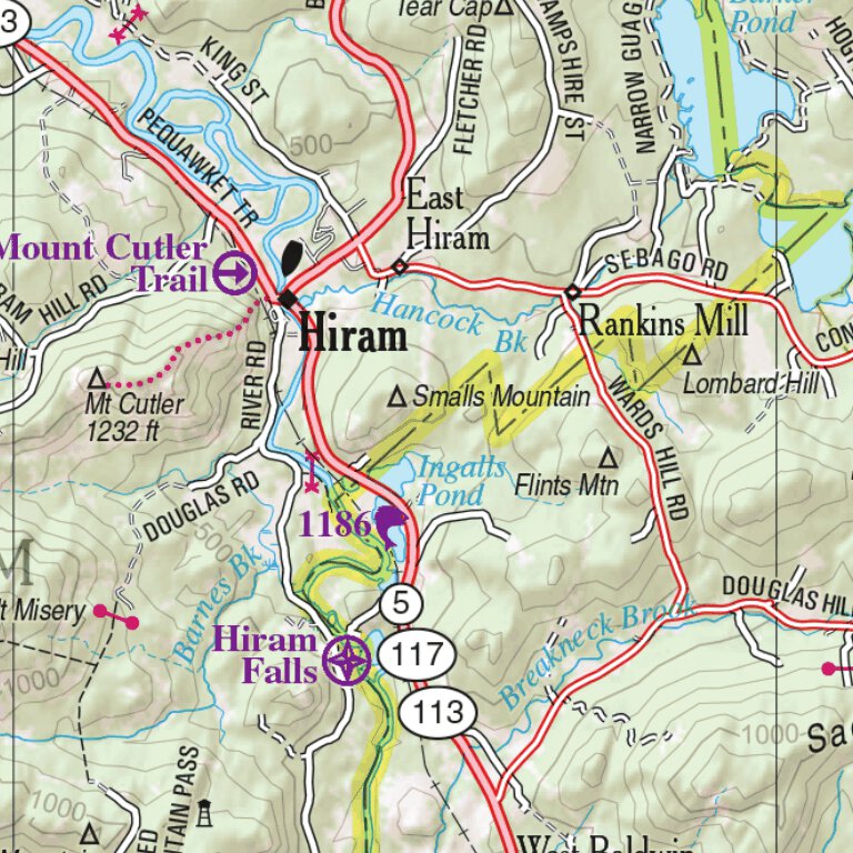 Maine Atlas & Gazetteer Map 4 by Garmin | Avenza Maps