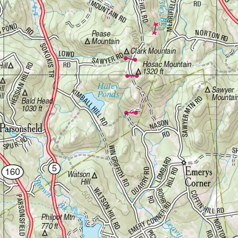 Maine Atlas & Gazetteer Map 4 by Garmin | Avenza Maps