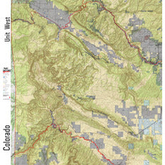 Colorado Unit 70 Map by Game Planner Maps | Avenza Maps