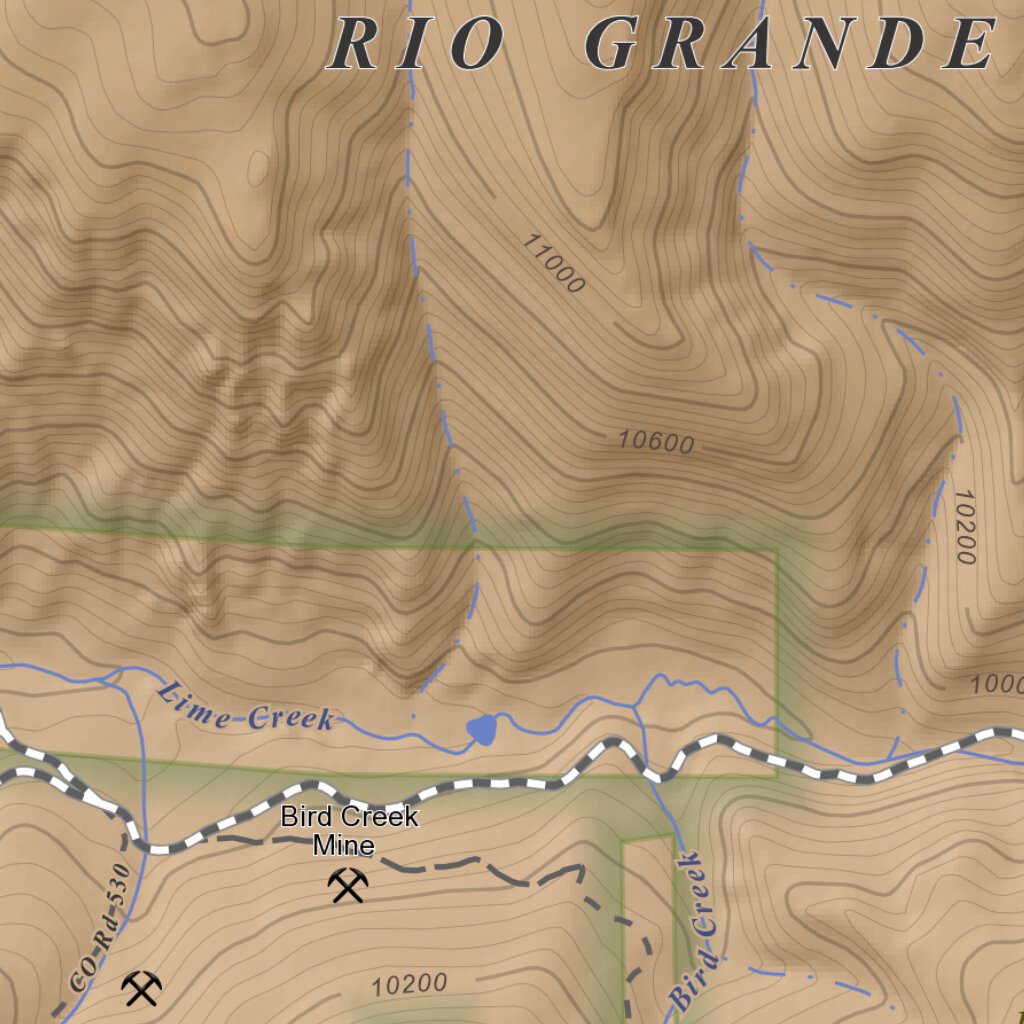 Spar City, Colorado 7.5 Minute Topographic Map - Color Hillshade by ...
