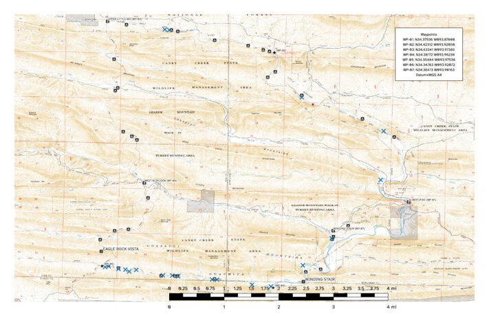 Eagle Rock Loop Trail Map by Pablo Perez Alvarez maps | Avenza Maps