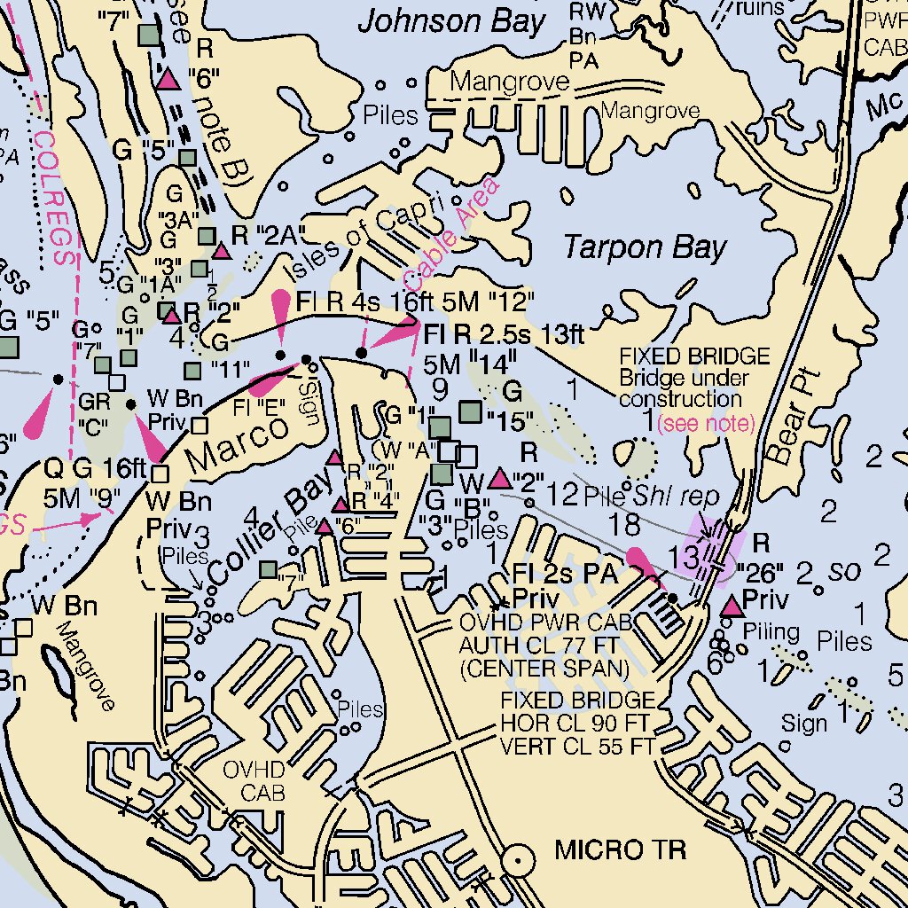 Chatham River To Clam Pass Map by National Oceanographic & Atmospheric ...