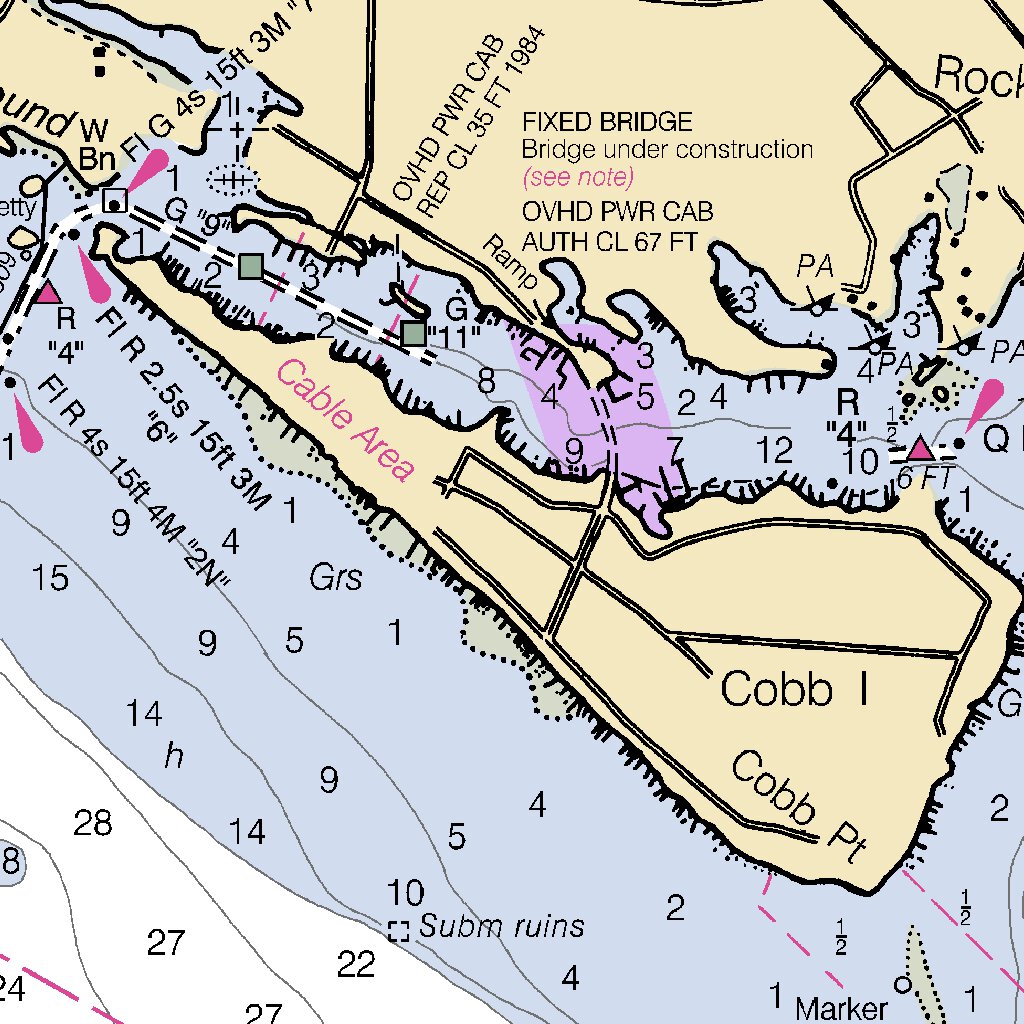 Potomac River Piney Point To Lower Cedar Point Map by National ...