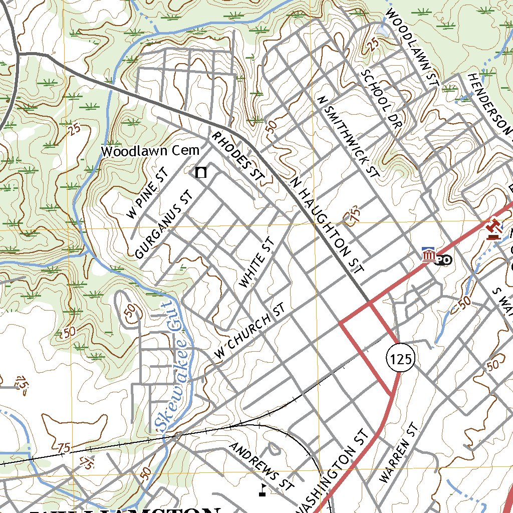 Williamston, NC (2022, 24000-Scale) Map by United States Geological ...