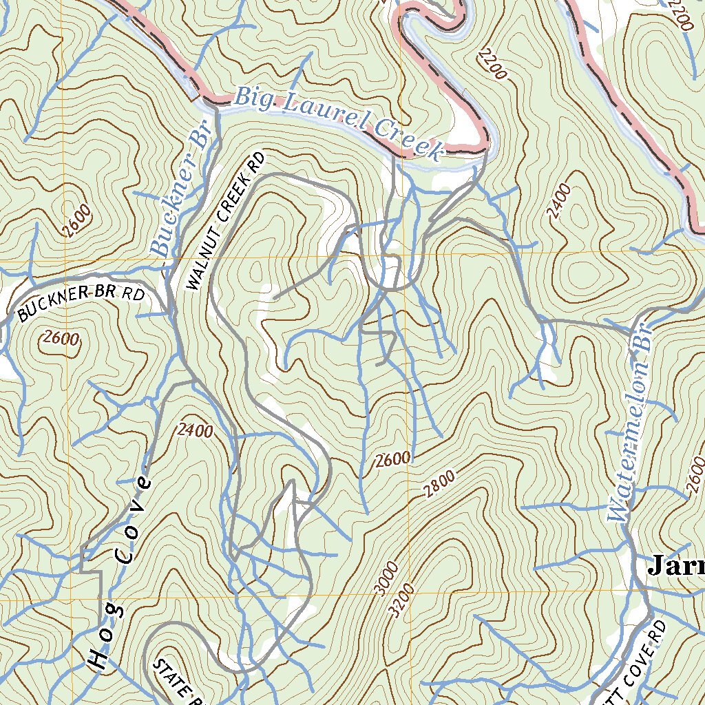 White Rock, NC (2022, 24000-Scale) Map by United States Geological ...