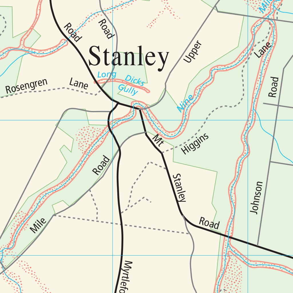 Stanley Goldfield Map by Doug Stone GOLD MAPS | Avenza Maps
