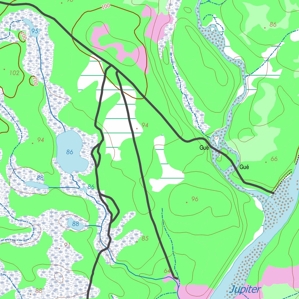 RIVIERE AU FUSIL Map by GPS Quebec inc. | Avenza Maps