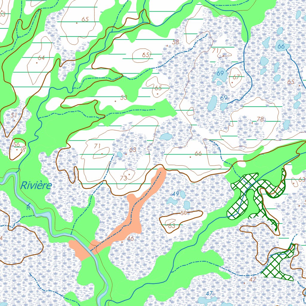 LAC PAIMPONT Map by GPS Quebec inc. | Avenza Maps