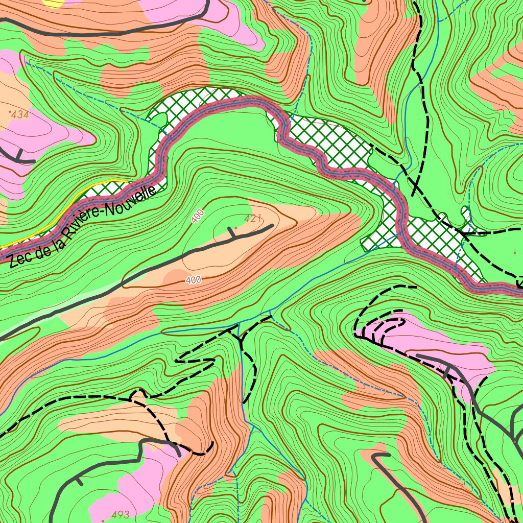 RUISSEAU JEROME Map by GPS Quebec inc. | Avenza Maps
