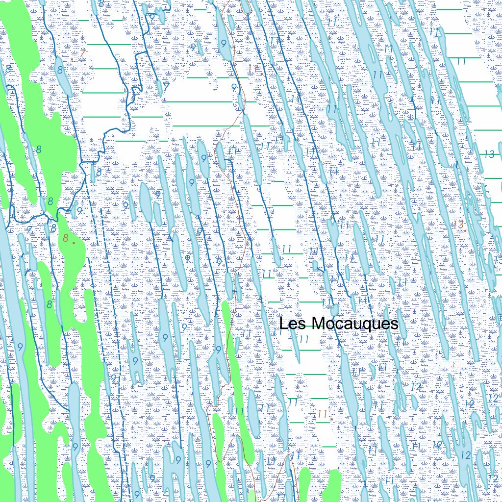 NATASHQUAN Map by GPS Quebec inc. | Avenza Maps
