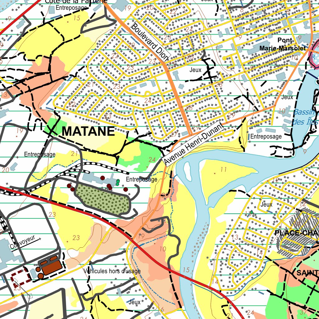 MATANE Map by GPS Quebec inc. | Avenza Maps