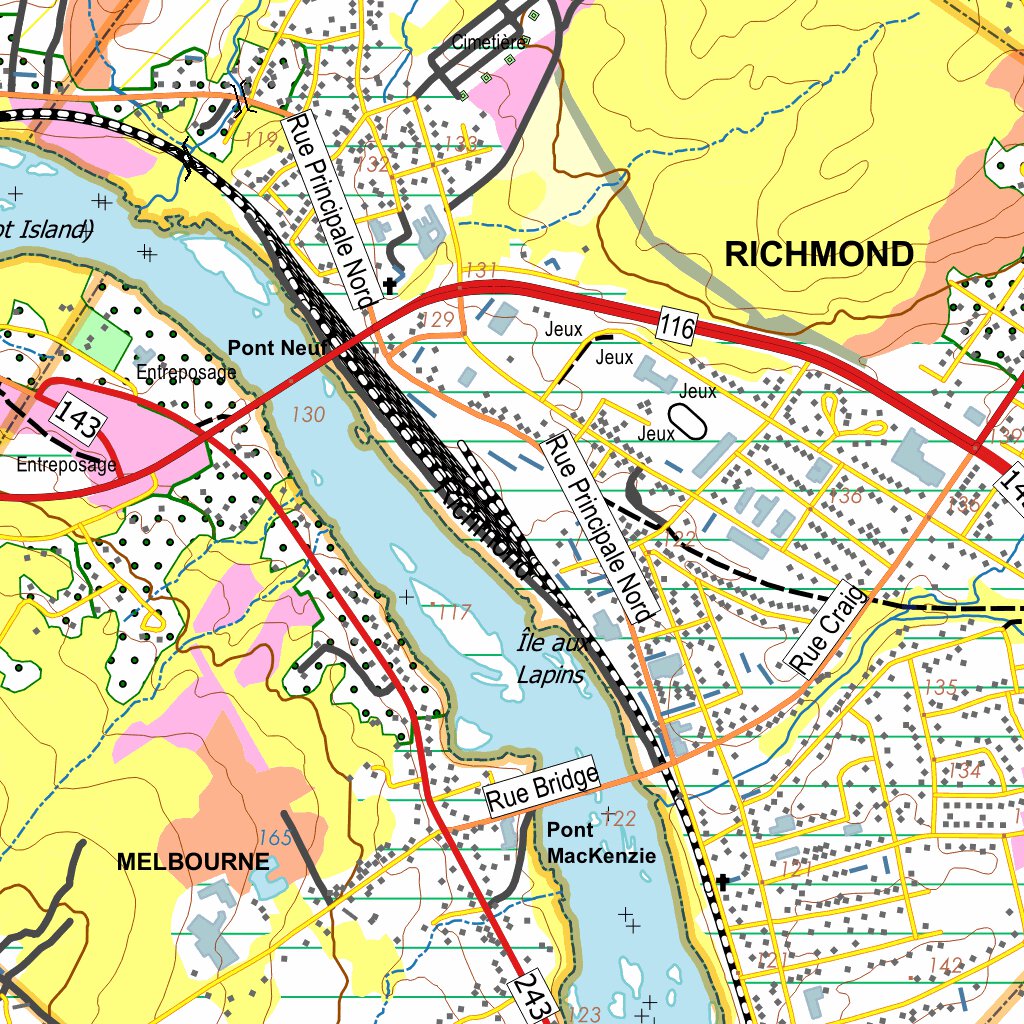 RICHMOND Map by GPS Quebec inc. | Avenza Maps