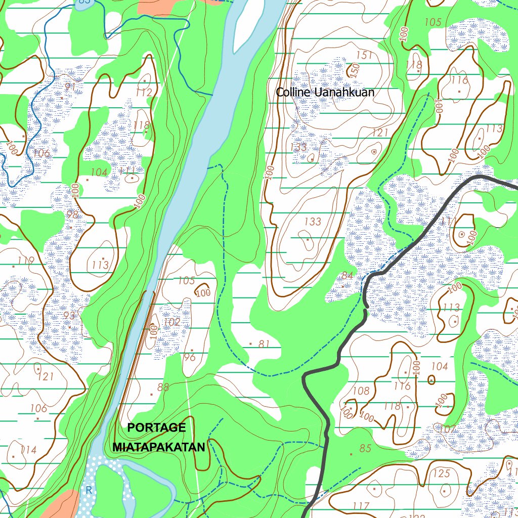 LAC DU GROS DIABLE Map by GPS Quebec inc. | Avenza Maps