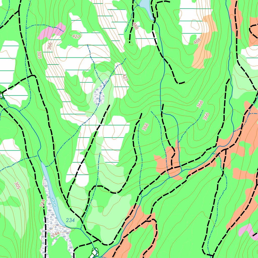 LAC GAILLARD Map by GPS Quebec inc. | Avenza Maps