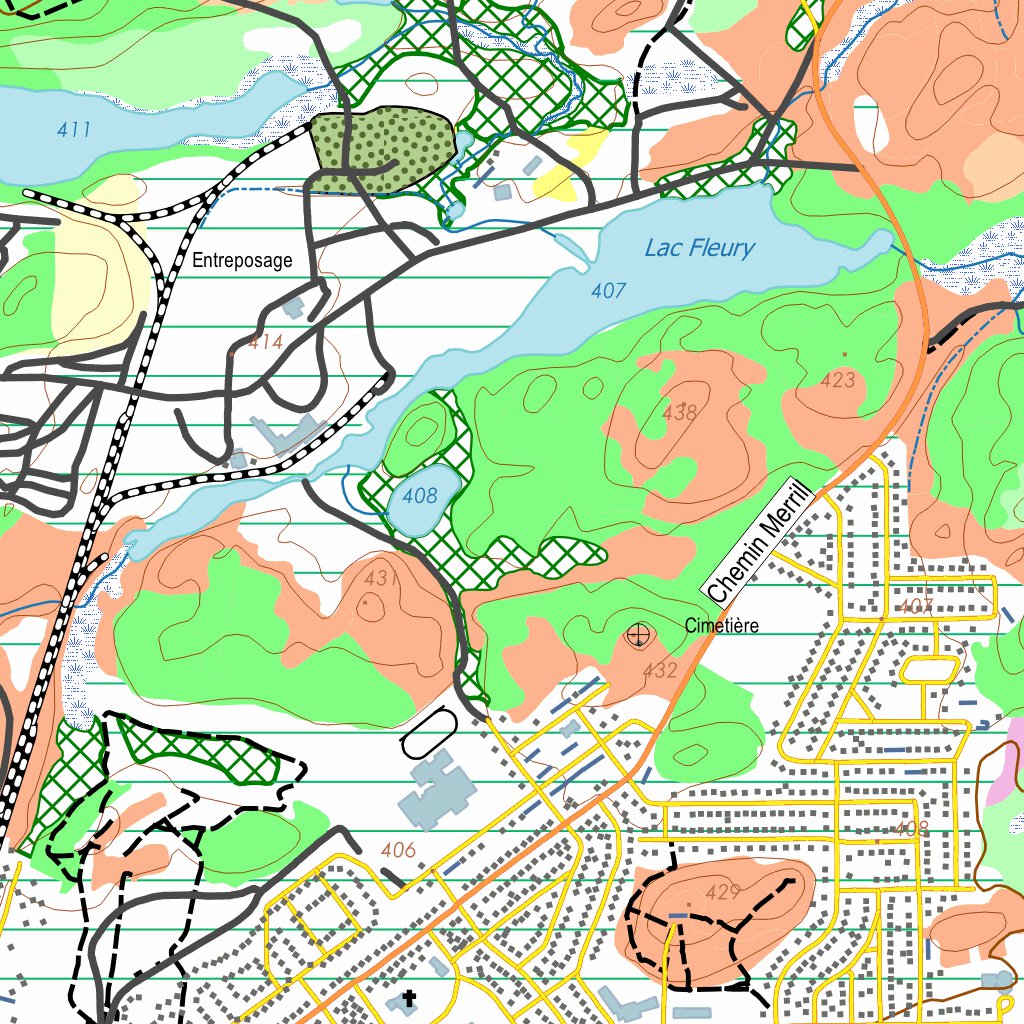 CHIBOUGAMAU Map by GPS Quebec inc. | Avenza Maps