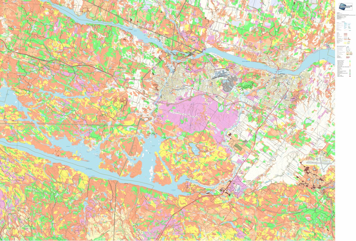JONQUIERE-CHICOUTIMI Map by GPS Quebec inc. | Avenza Maps